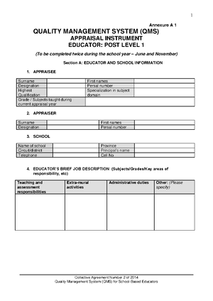 [Solved] Step by step process of qms in a primary school - EDMA ...