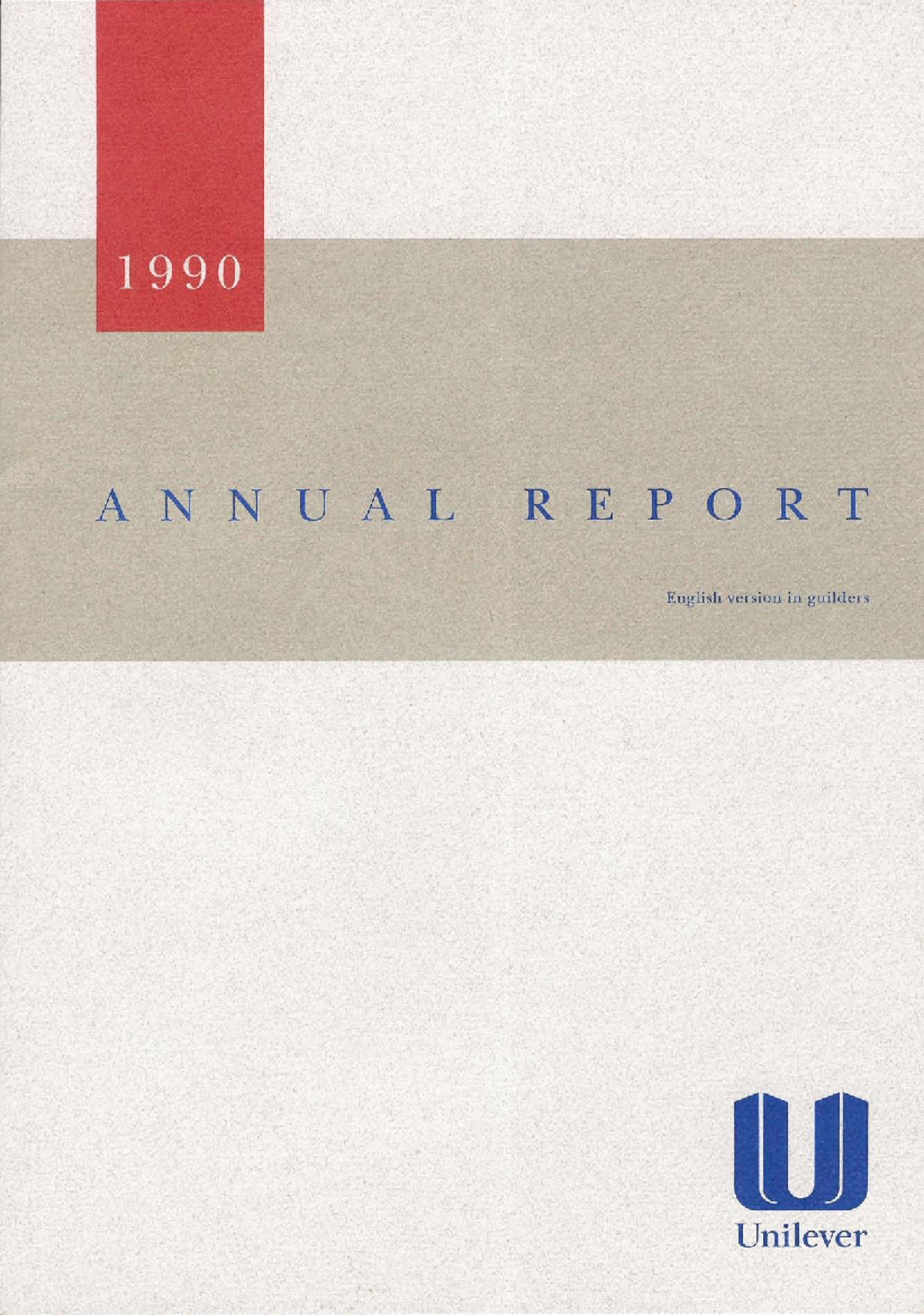 Annual Review 1990 - Unilever's Financial Performance and Insights ...