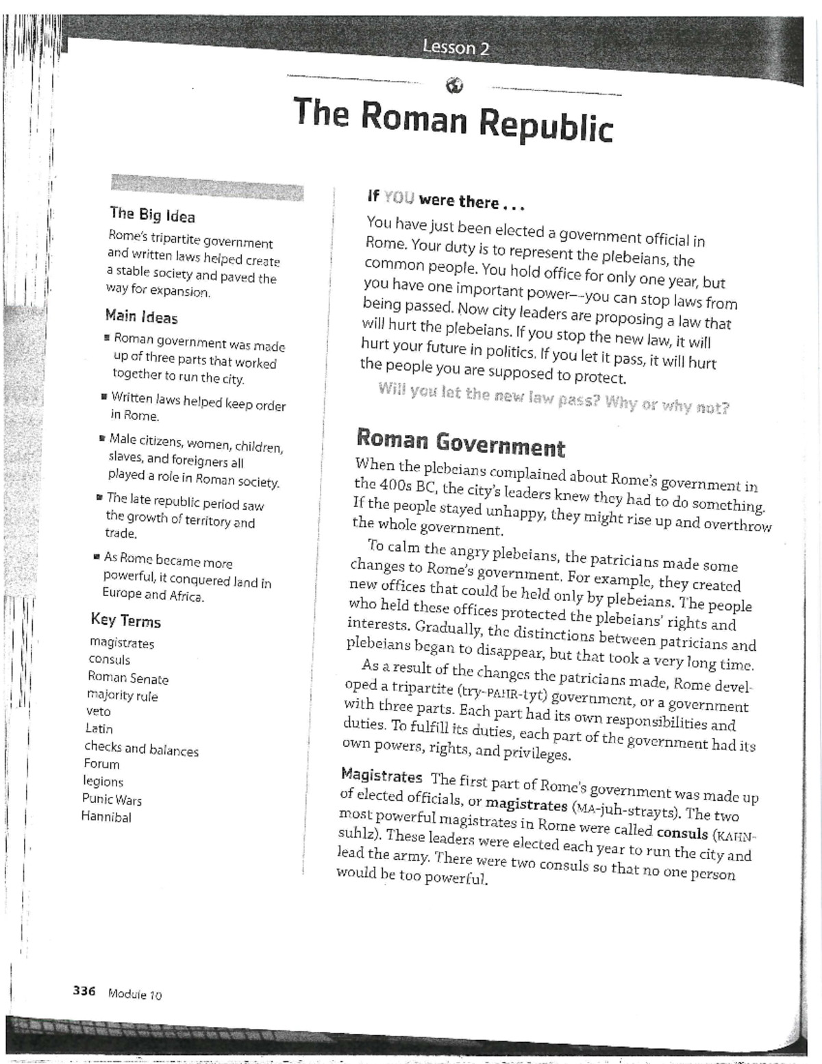 Roman Government Structure and Laws: A Comprehensive Overview - Studocu