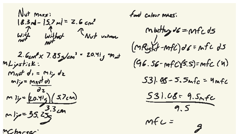 Lab 1 Report: Nut Mass and Volume Analysis for PHYS 1080 - Studocu