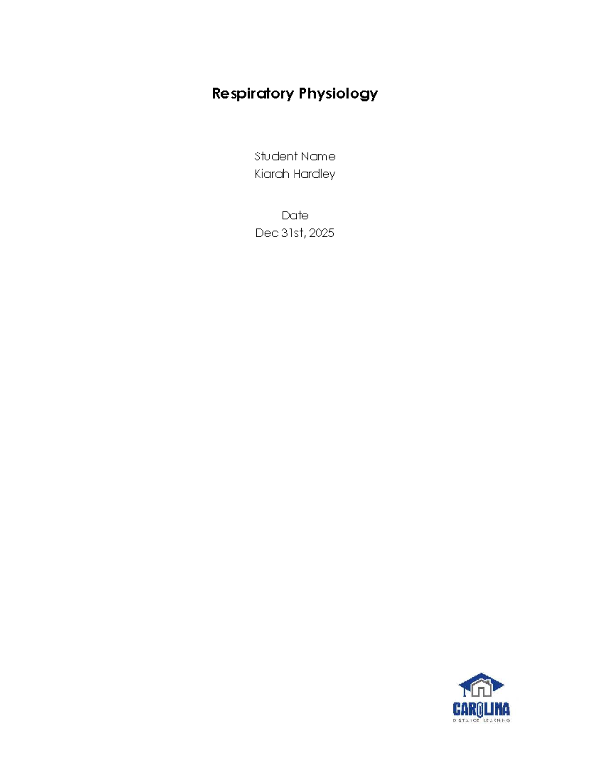 Lab 3 Worksheet: Respiratory Physiology Analysis - BIO-2120 - Studocu