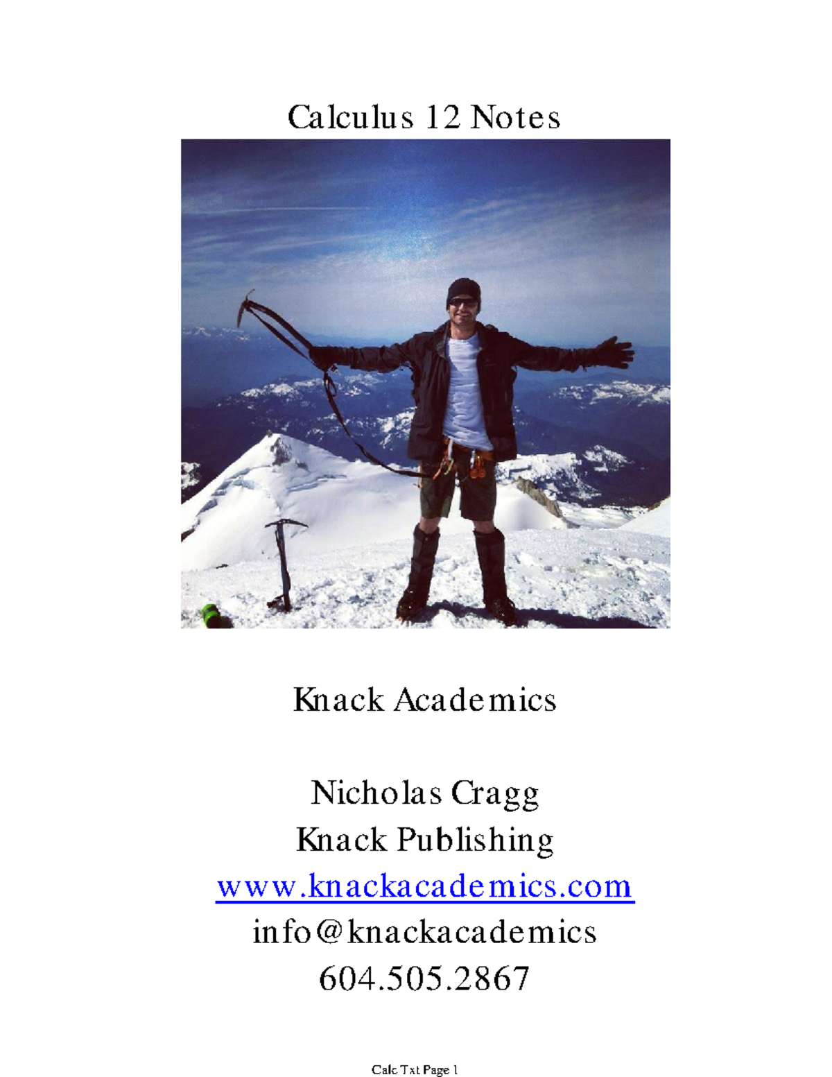 Calculus 12 Full Notes: Limits, Continuity, and Derivatives - Studocu