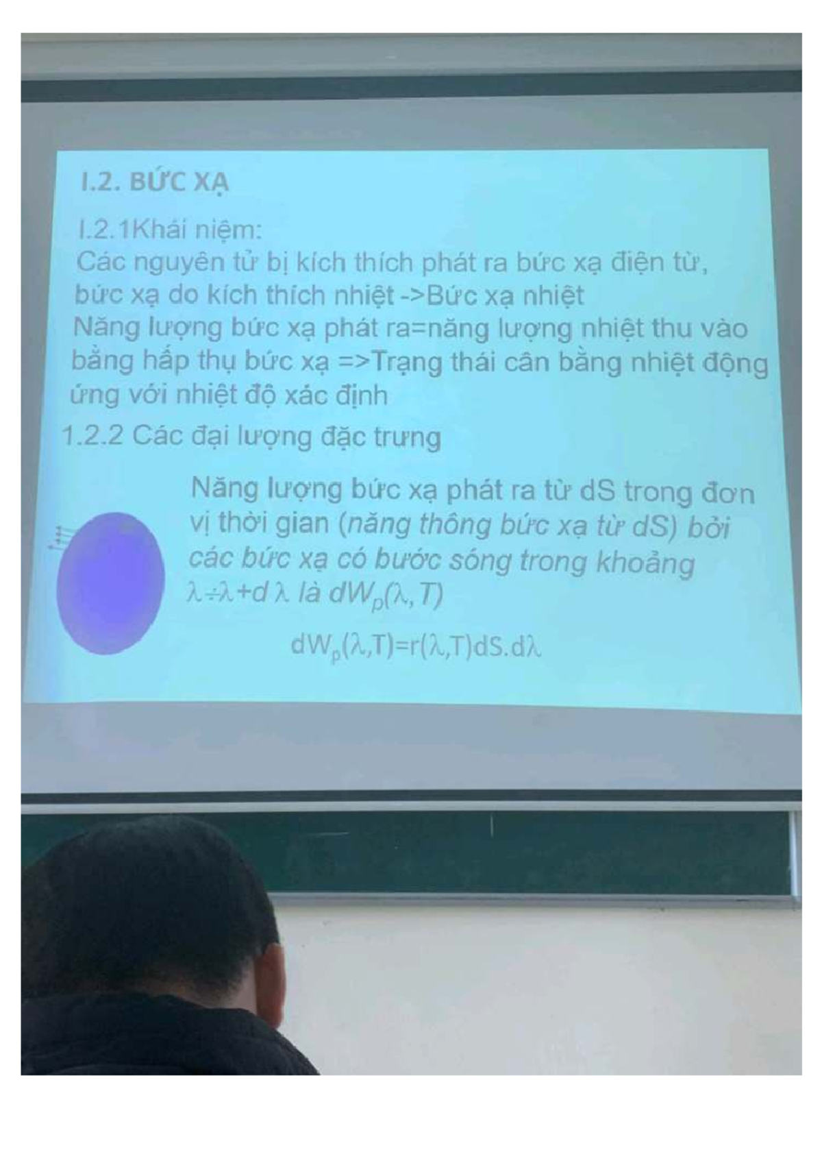 1.2. XA I.2.1 Khái niệm về Năng bức xạ và Thuyết Planck trong Vật lý ...
