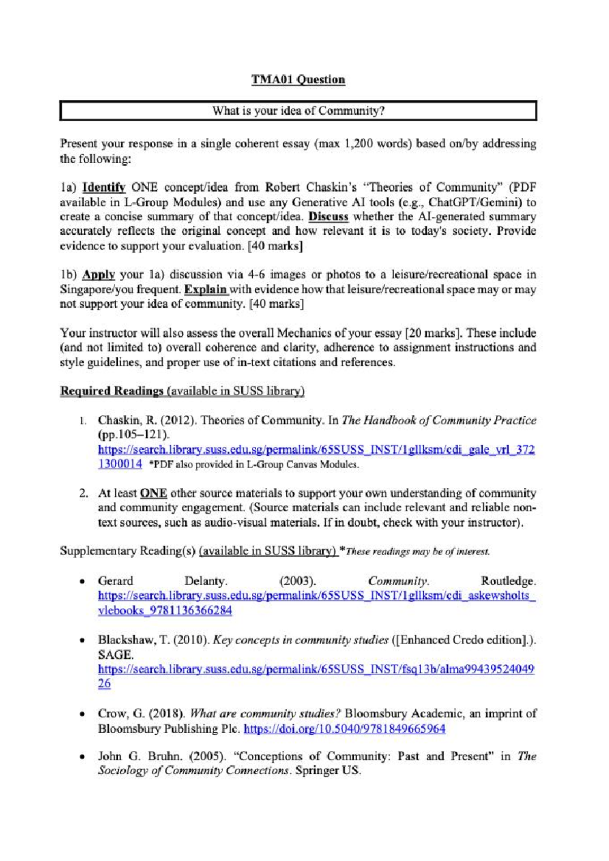 TMA01 - NCO101 Jan25 Questions - TMA01 Question What is your idea of ...