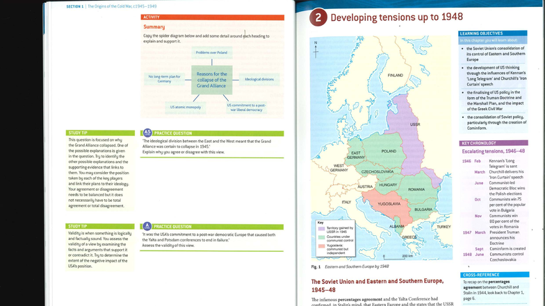 The Cold War Origins: Tensions and Developments up to 1948 - Studocu