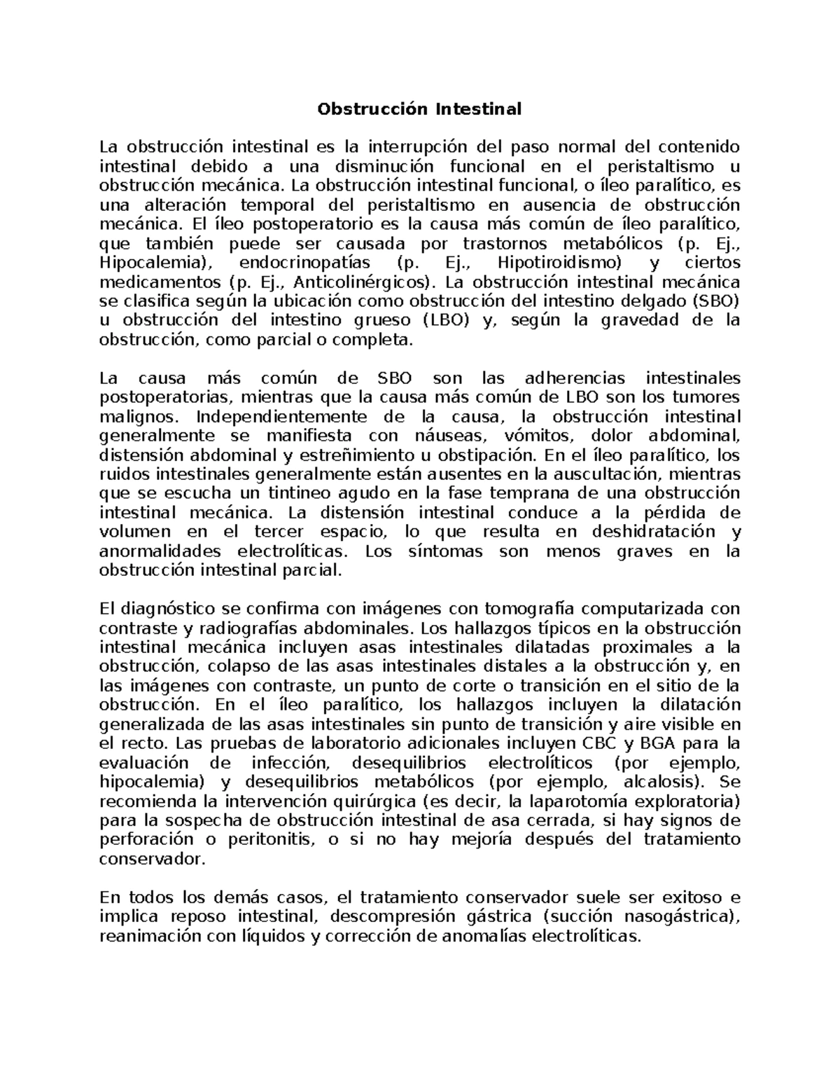 Hiperlactatemia: Causas y Clasificación de Acidosis Láctica - Studocu