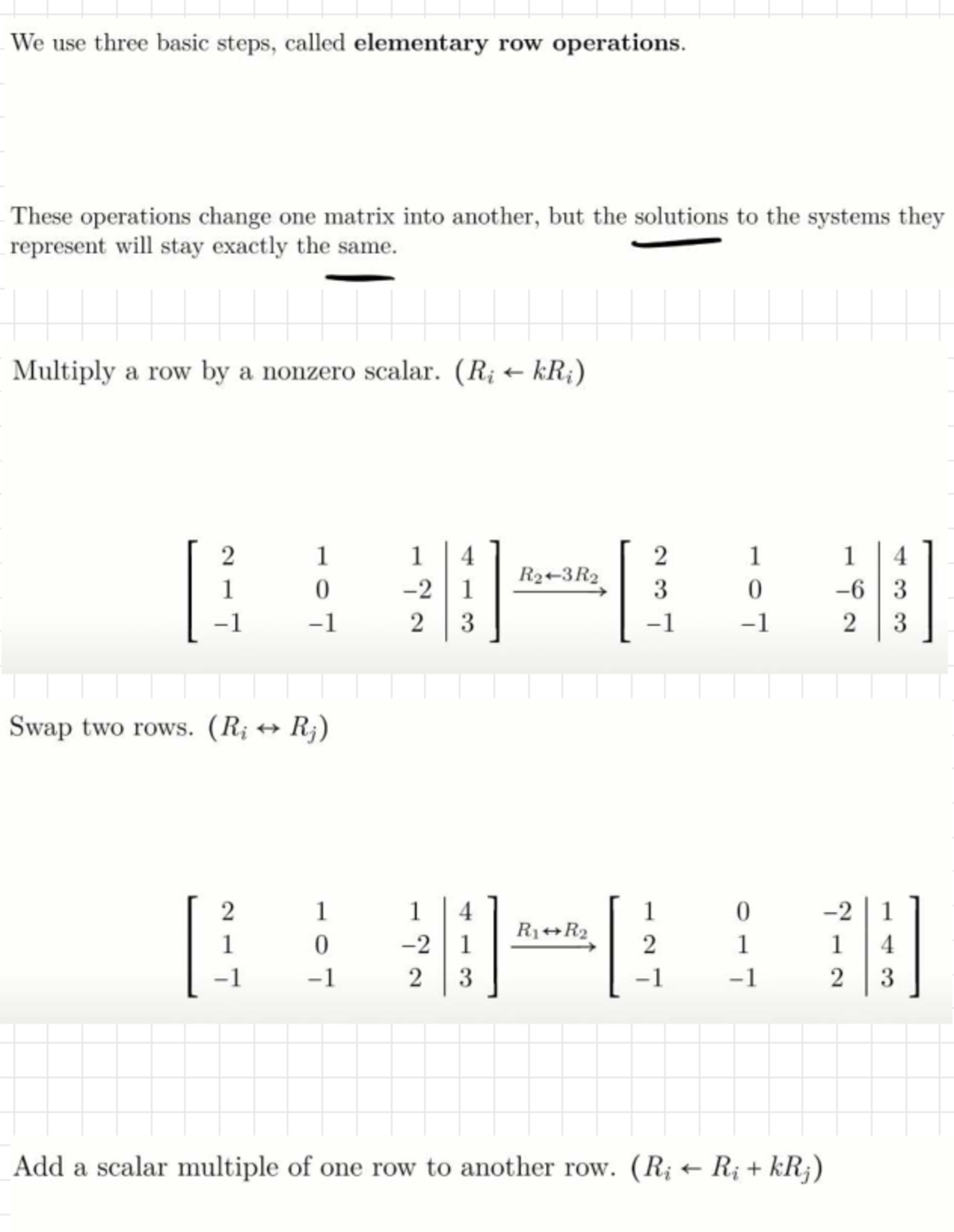2.3c Gauss Jordon Elimination 2 - MATH1229 - 500 ) ｡ 口. xs 谁 ⑨ 比线 , x 1 ...
