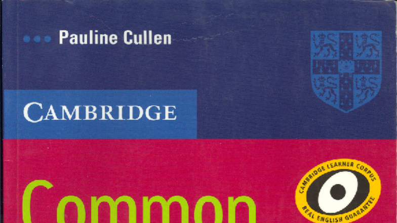 M 428.0076 C967C 2007 Common Mistakes in IELTS Intermediate - Studocu