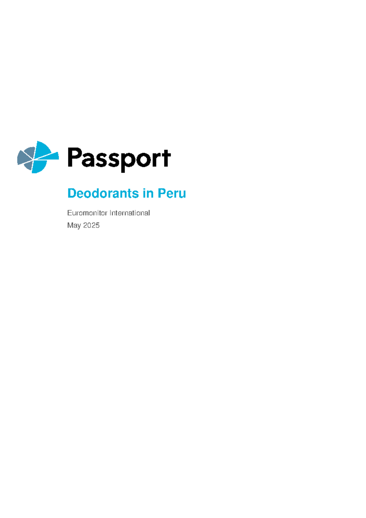Deodorants in Peru: Market Analysis & Trends (DEODORANTS IN PERU) - Studocu