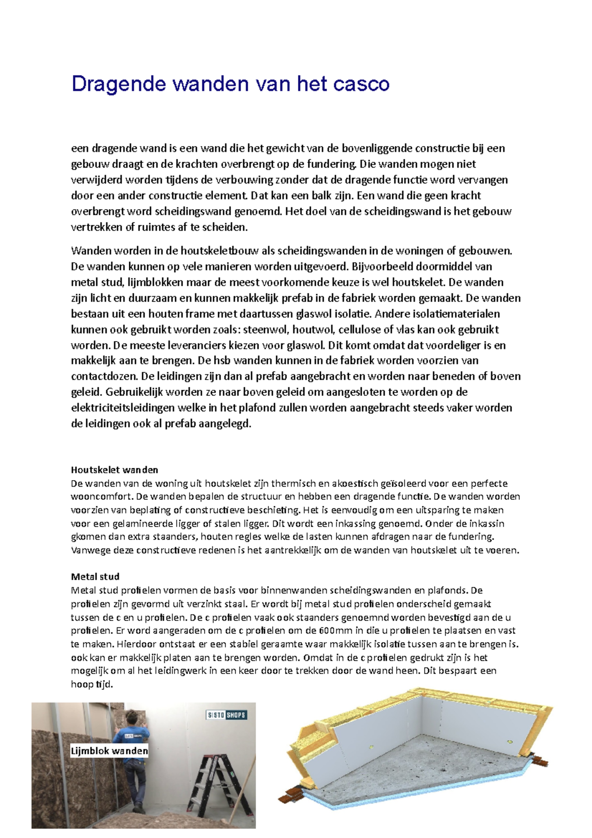 Houtskelet Wanden: Constructie en Materiaal Keuzes bij Verbouwen ...