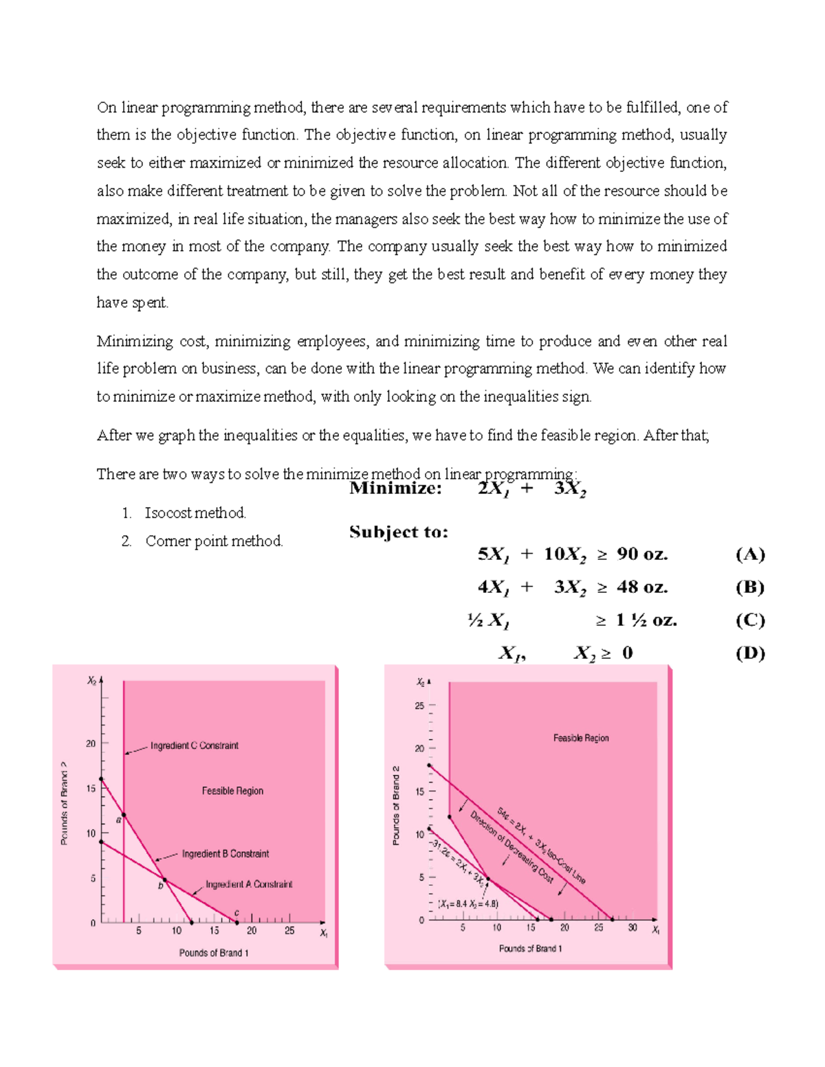 Linear Programming Special Cases: An In-Depth Analysis and Examples - Studocu