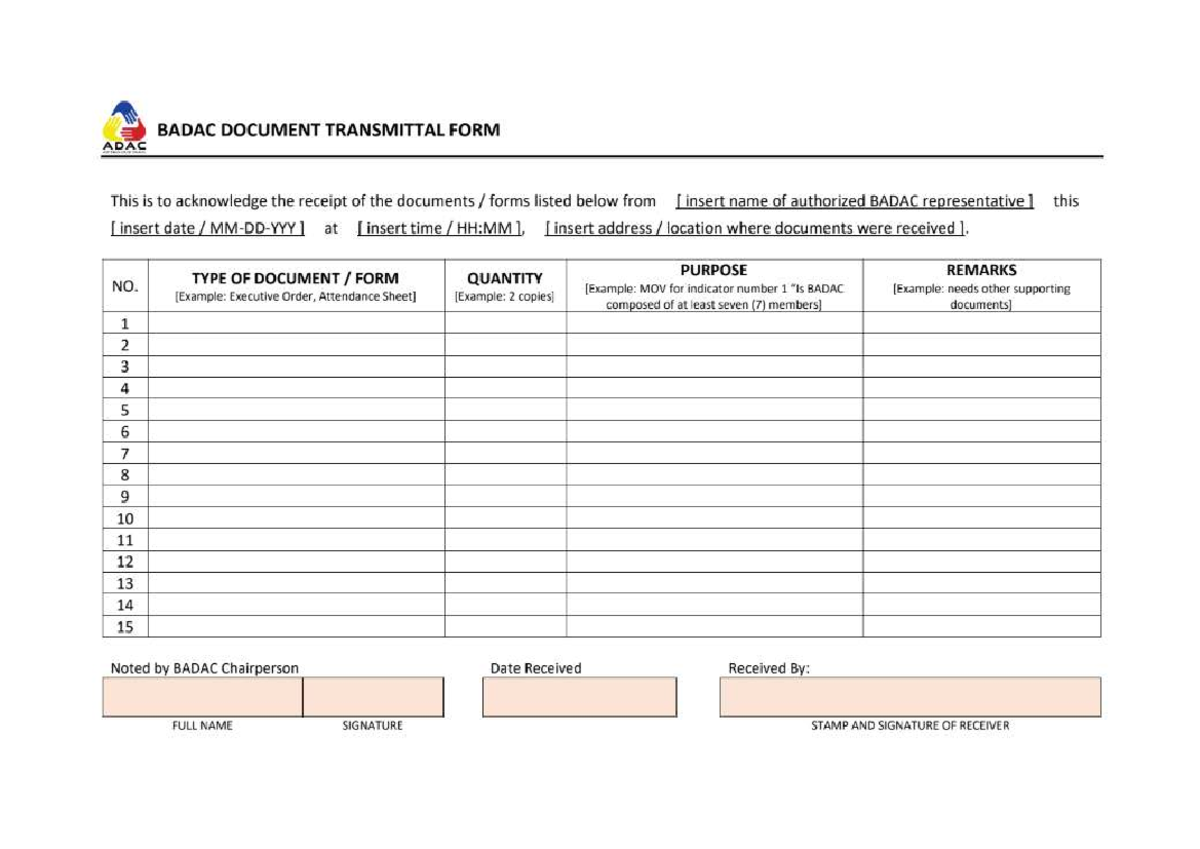 3.1.8. Transmittal of CIR - Basic Accounting - BADAC DOCUMENT ...