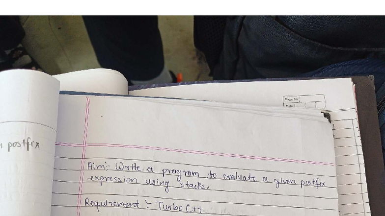 Data Structure 2 - Assignment: Postfix & Circular Queue Programs - Studocu