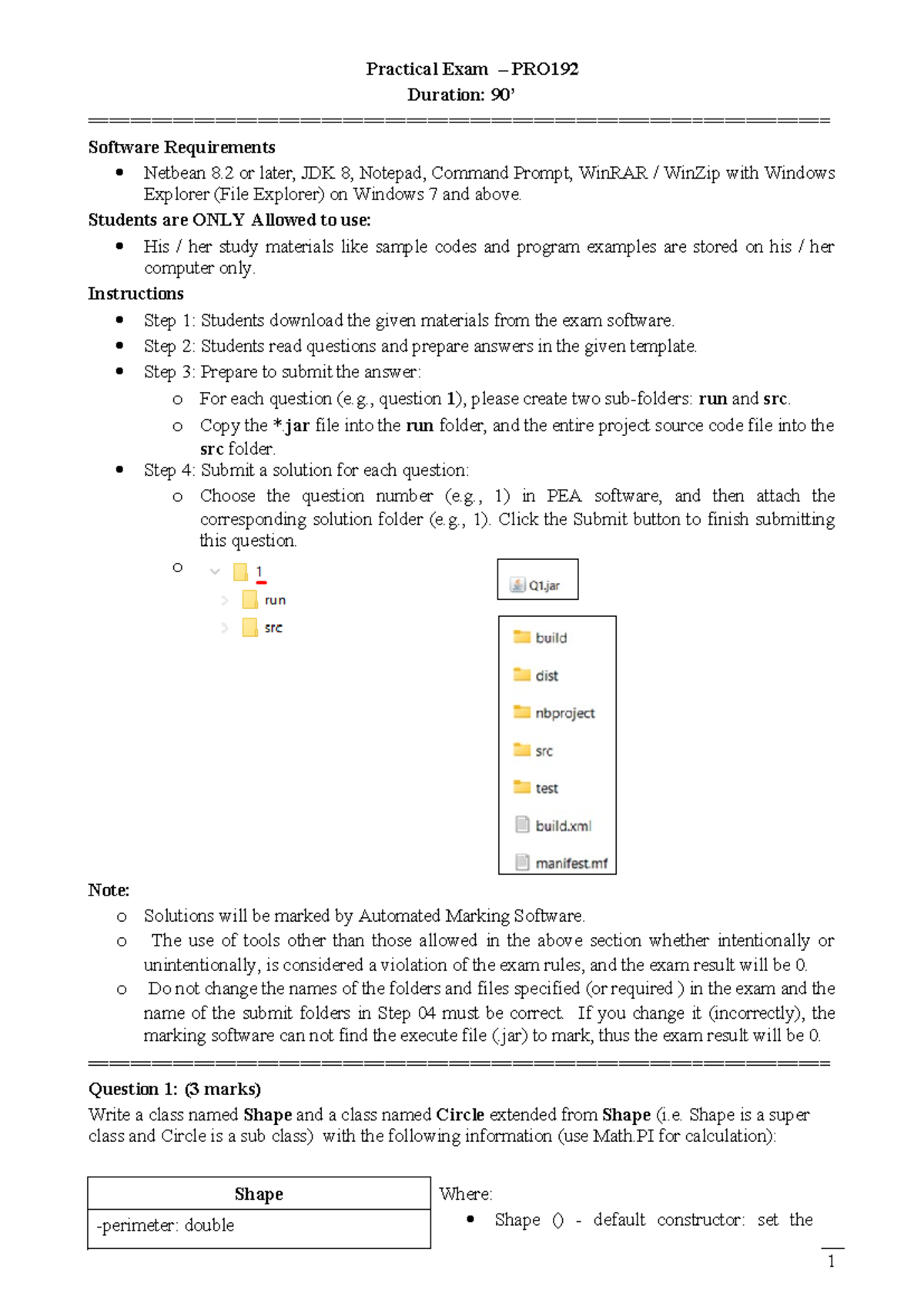 Workshop 3 - WS03 - Practical Exam – PRO Duration: 90’ - Studocu