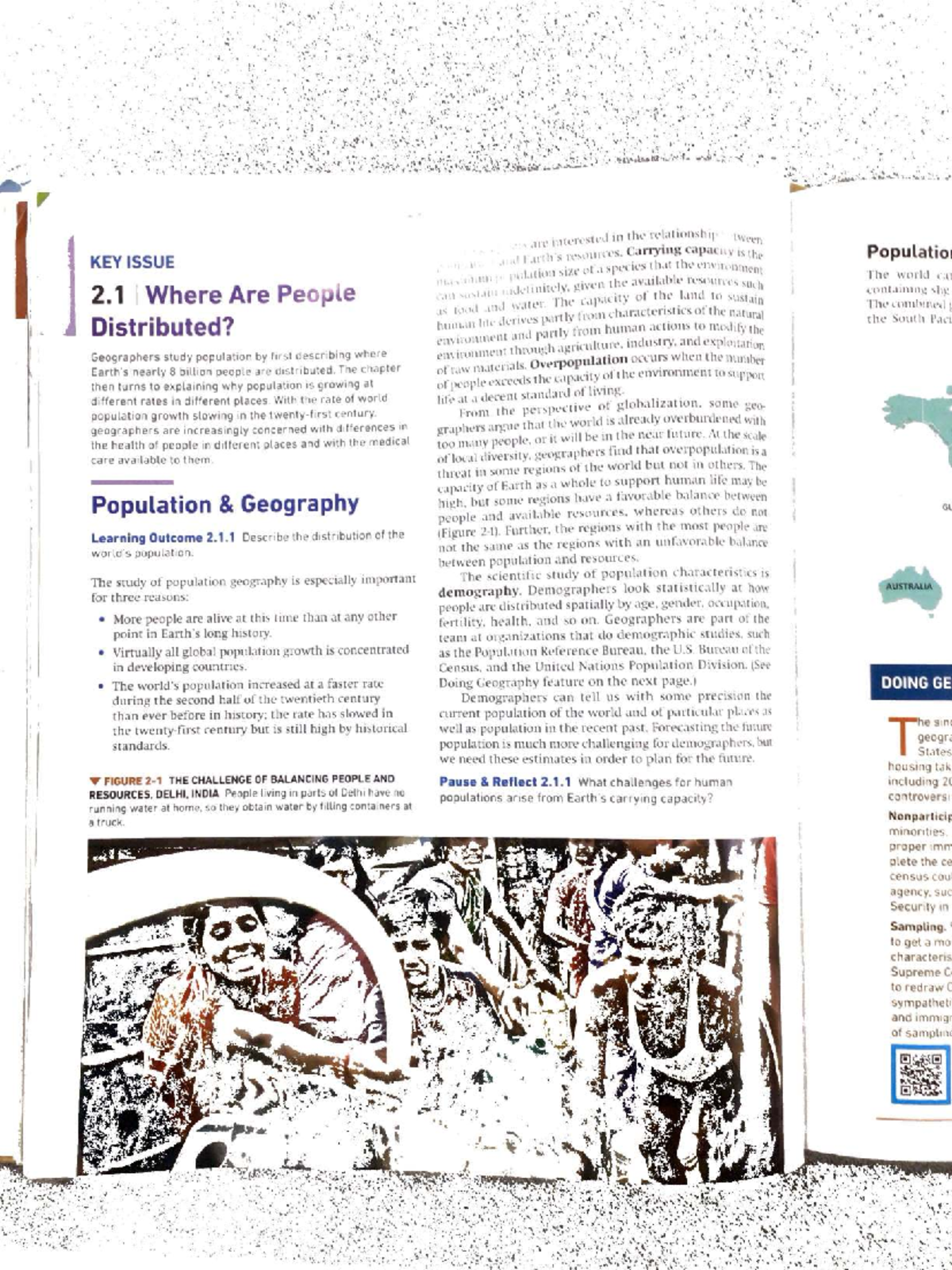 Chapter 2 Overview and Key Concepts in Population Geography (GEOG 101) - Studocu