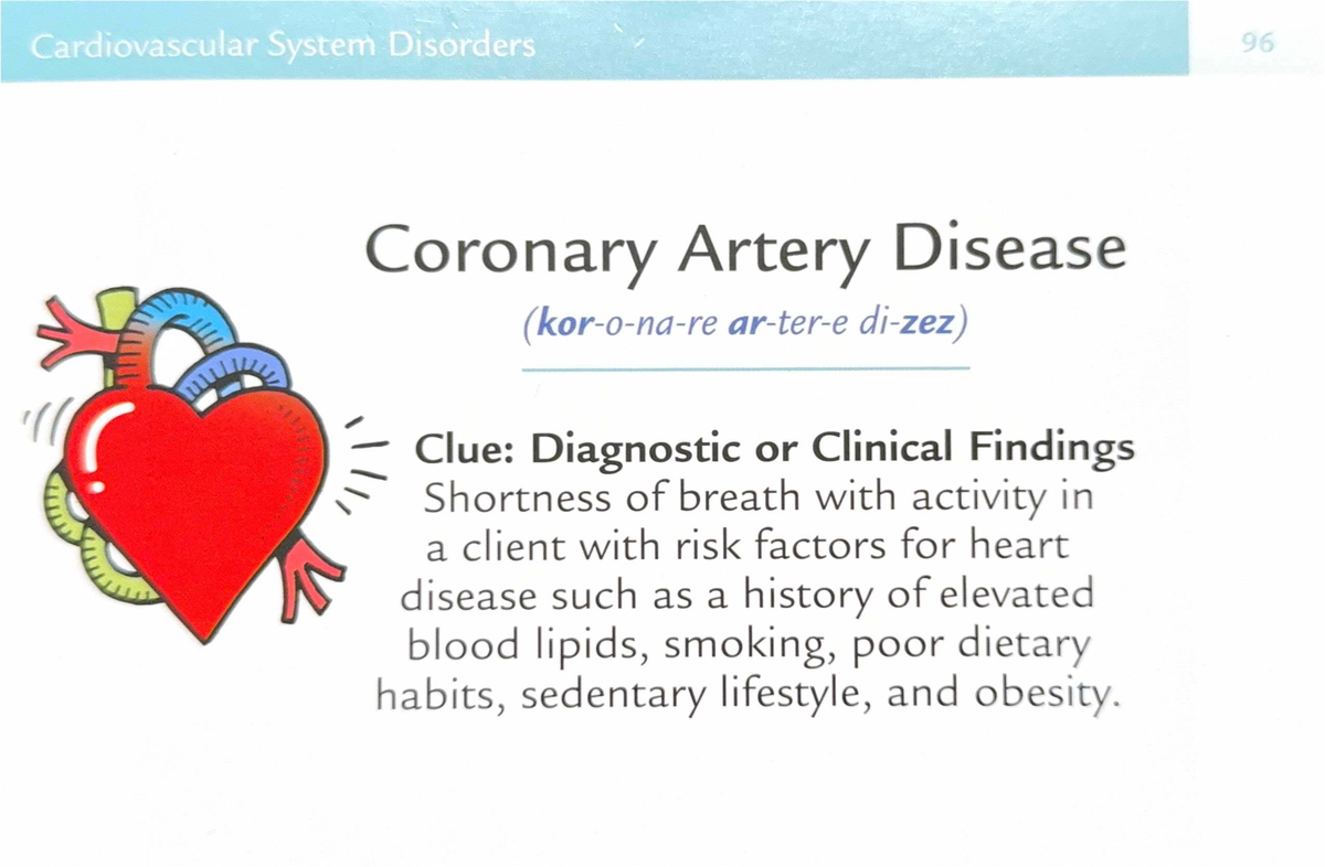 Cardiovascular Disorders Overview: CAD, Heart Failure, and Arrhythmias ...