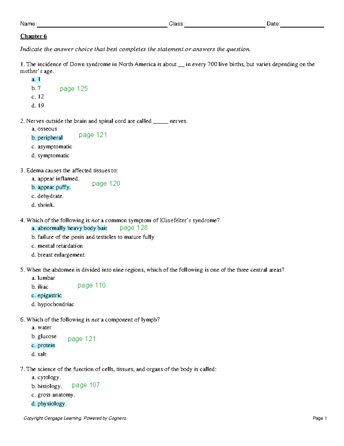 Chapter 6 Quiz: Key Concepts and Questions for Review - Studocu