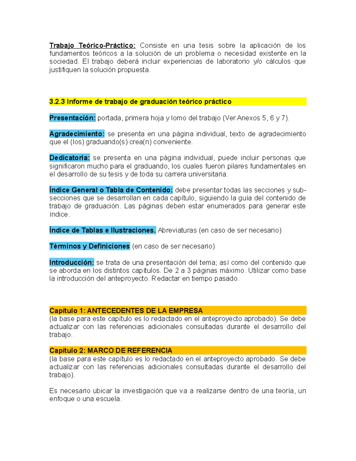 Trabajo Teórico-Práctico: Estrategias y Estructura de Tesis - Studocu