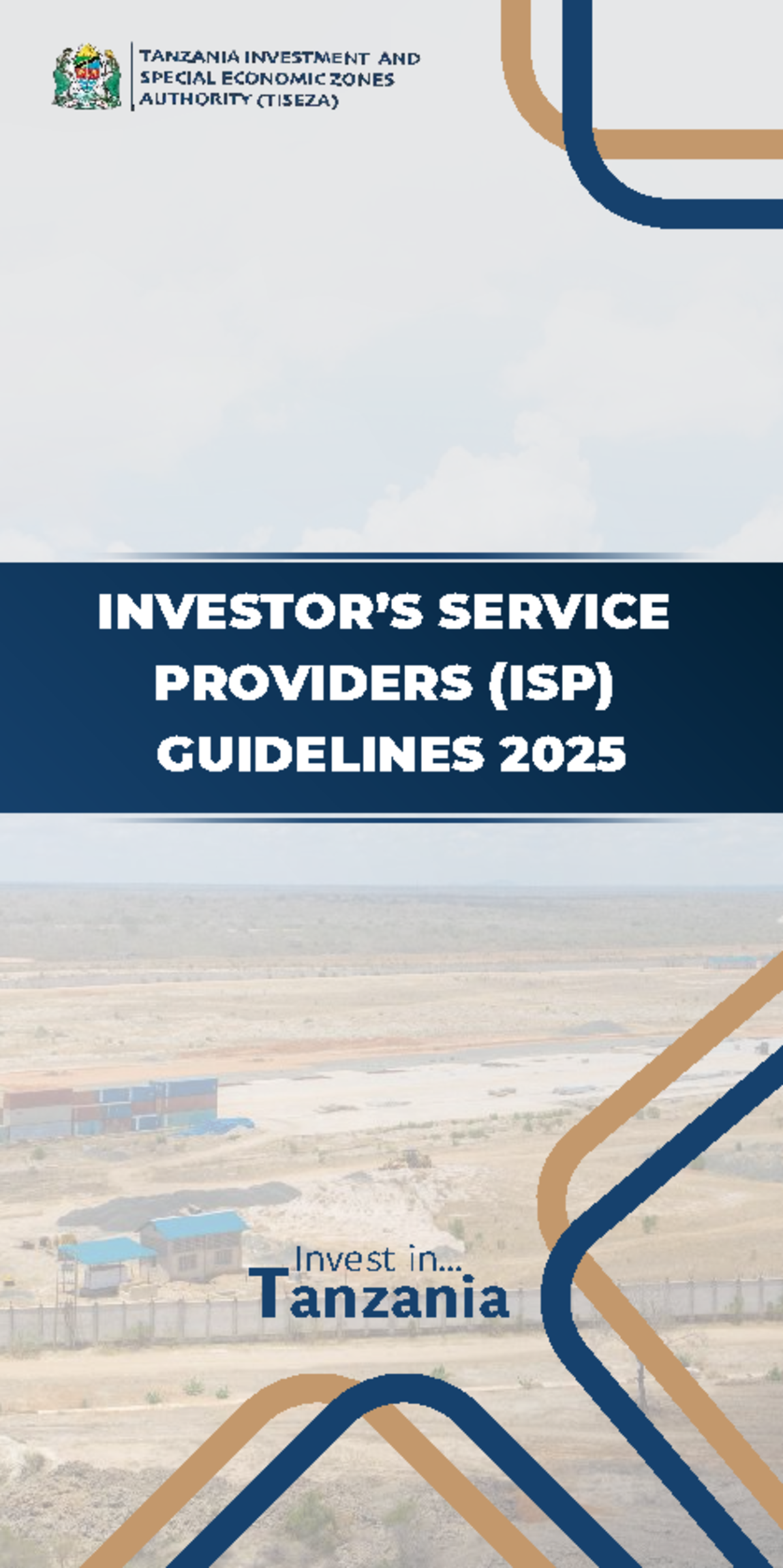 TISEZA ISP Guidelines 2025: Investment Facilitation in Tanzania - Studocu