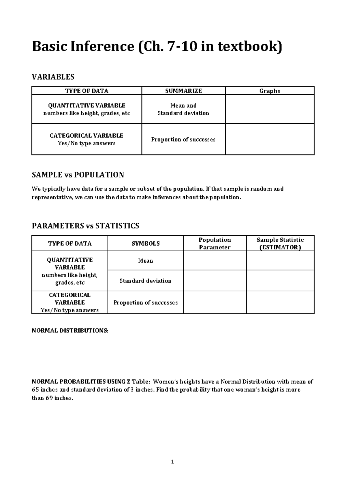 Basic Inference Notes (Ch. 4 in Textbook) on Data Types & Analysis ...