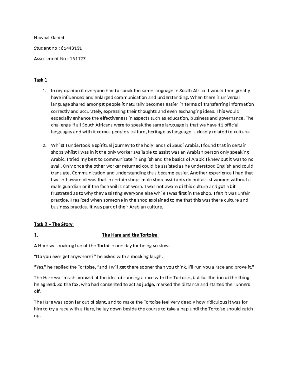 CMY1501 Semester 1 Exam Questions and Assignment Analysis 2024 - Studocu