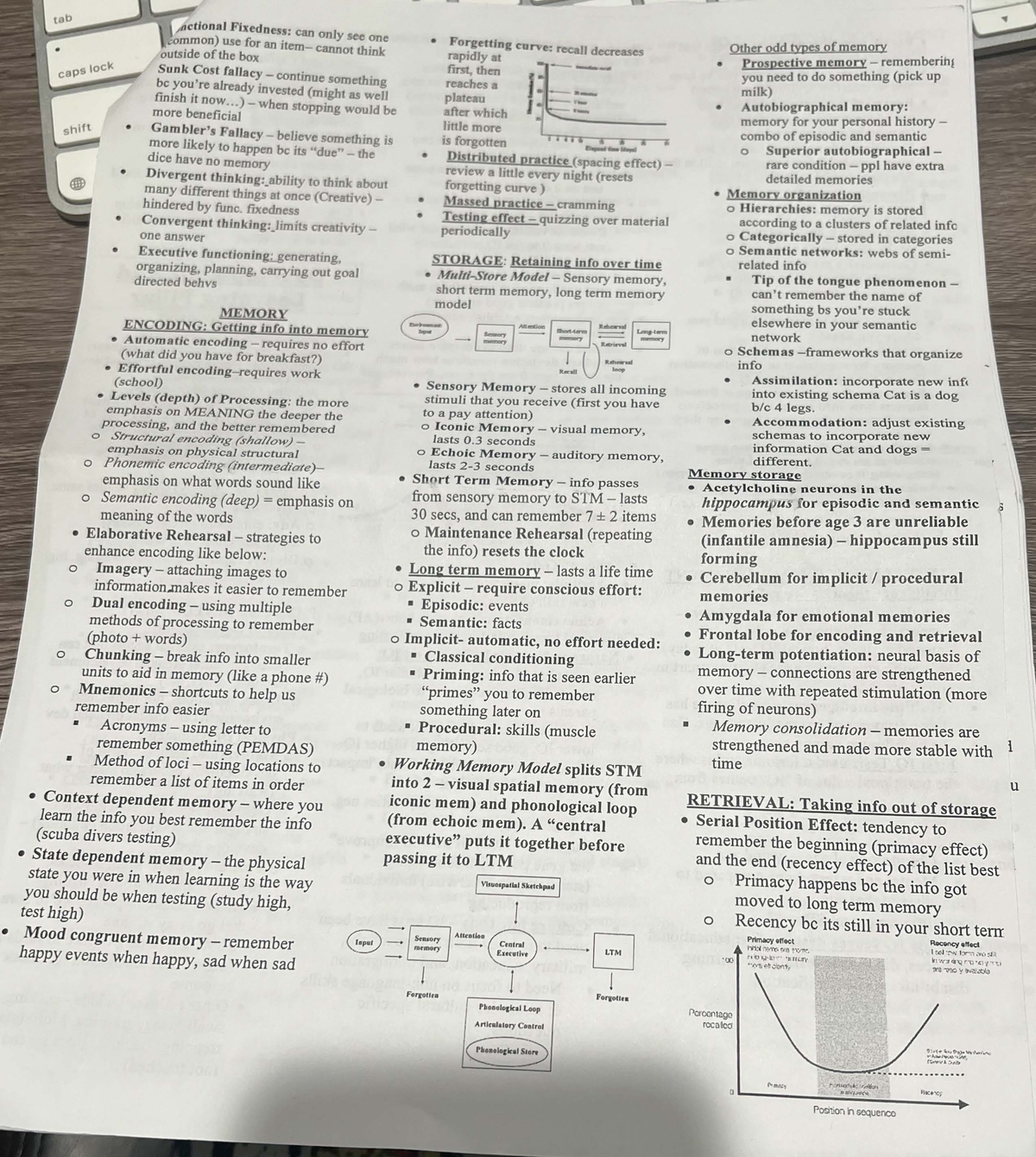 Final Exam Study Guide - Course Code: [Insert Course Code Here] - ab actional Fixedness: can ...