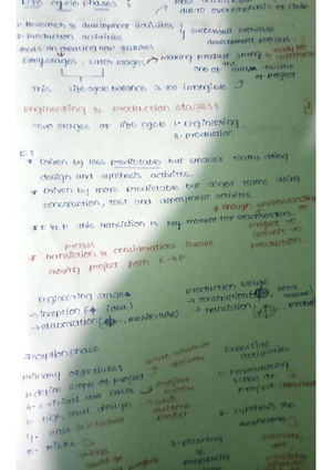 Spm-unit-2 - Spm - UNIT - II Life cycle phases: Engineering and production stages, inception ...