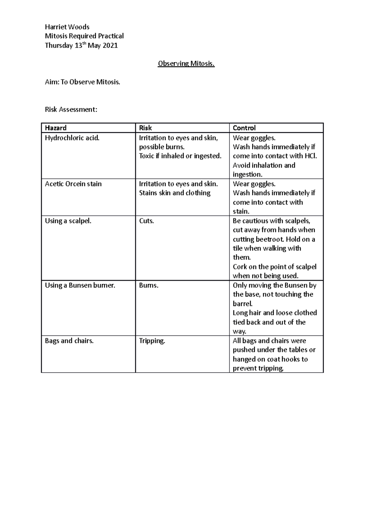 Mitosis Required Practical (Biology 101): Observing Root Meristems ...