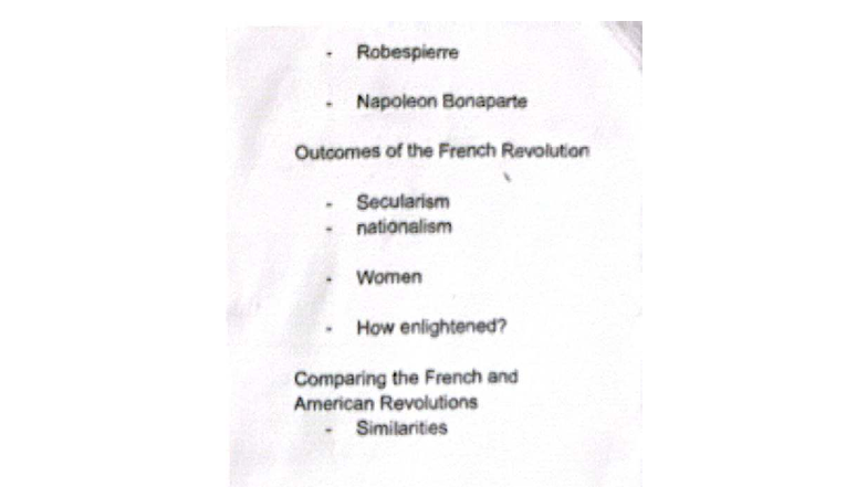 Comparative Analysis of French & American Revolutions: CS - Studocu