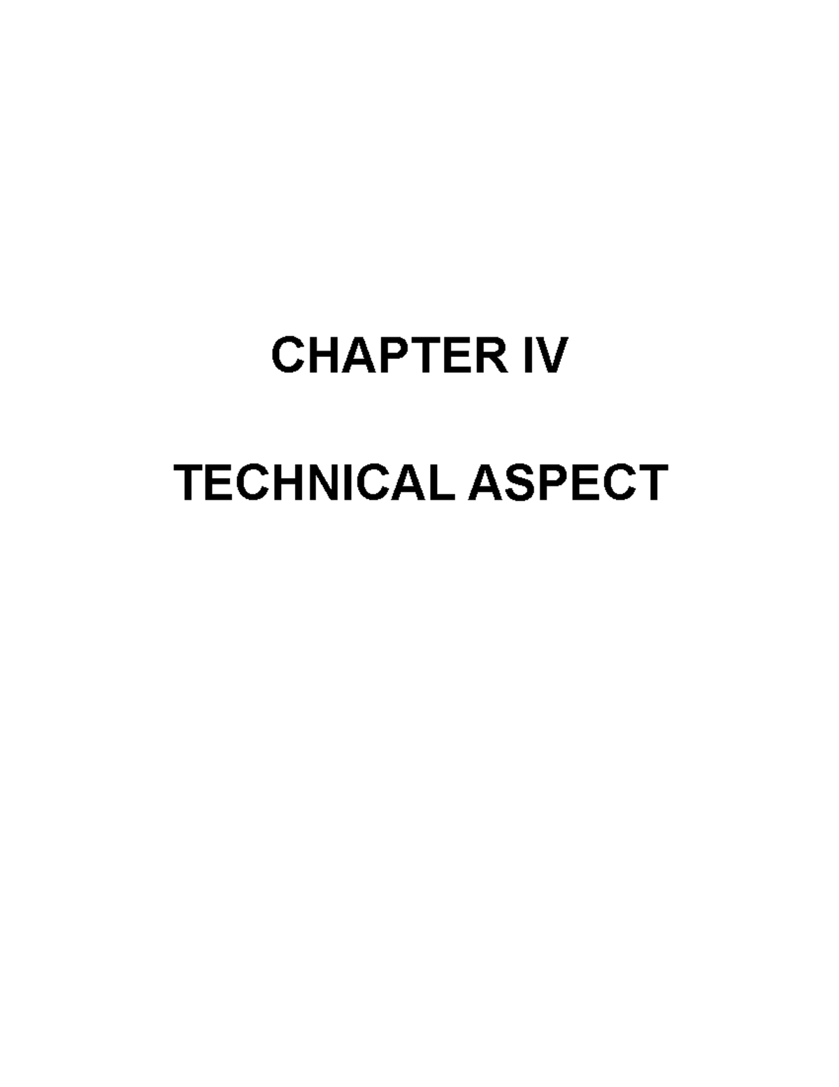 Chapter 4: Technical Aspects in Business Planning for BDP 101 - Studocu