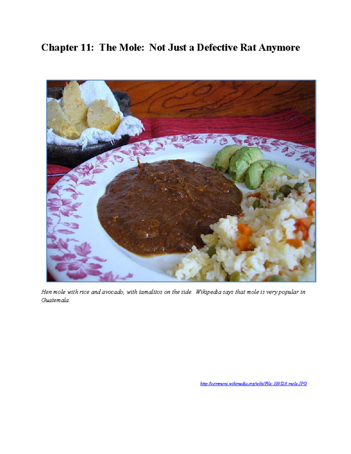 Chapter 11: Understanding the Mole in Chemistry Concepts - Studocu