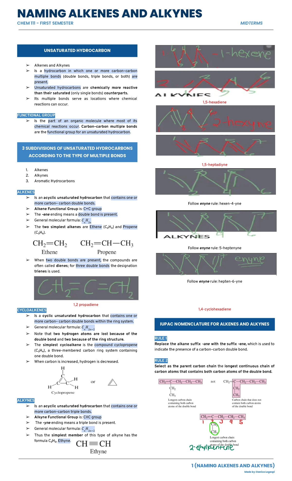 Experiment 1: Understanding Physical and Chemical Properties - CHEM111 ...