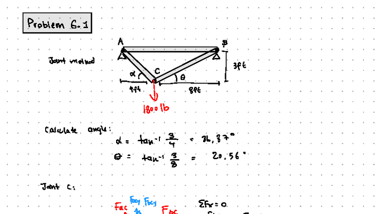 Tutorial Chapter 6: Joint Method Problems and Solutions - Studocu