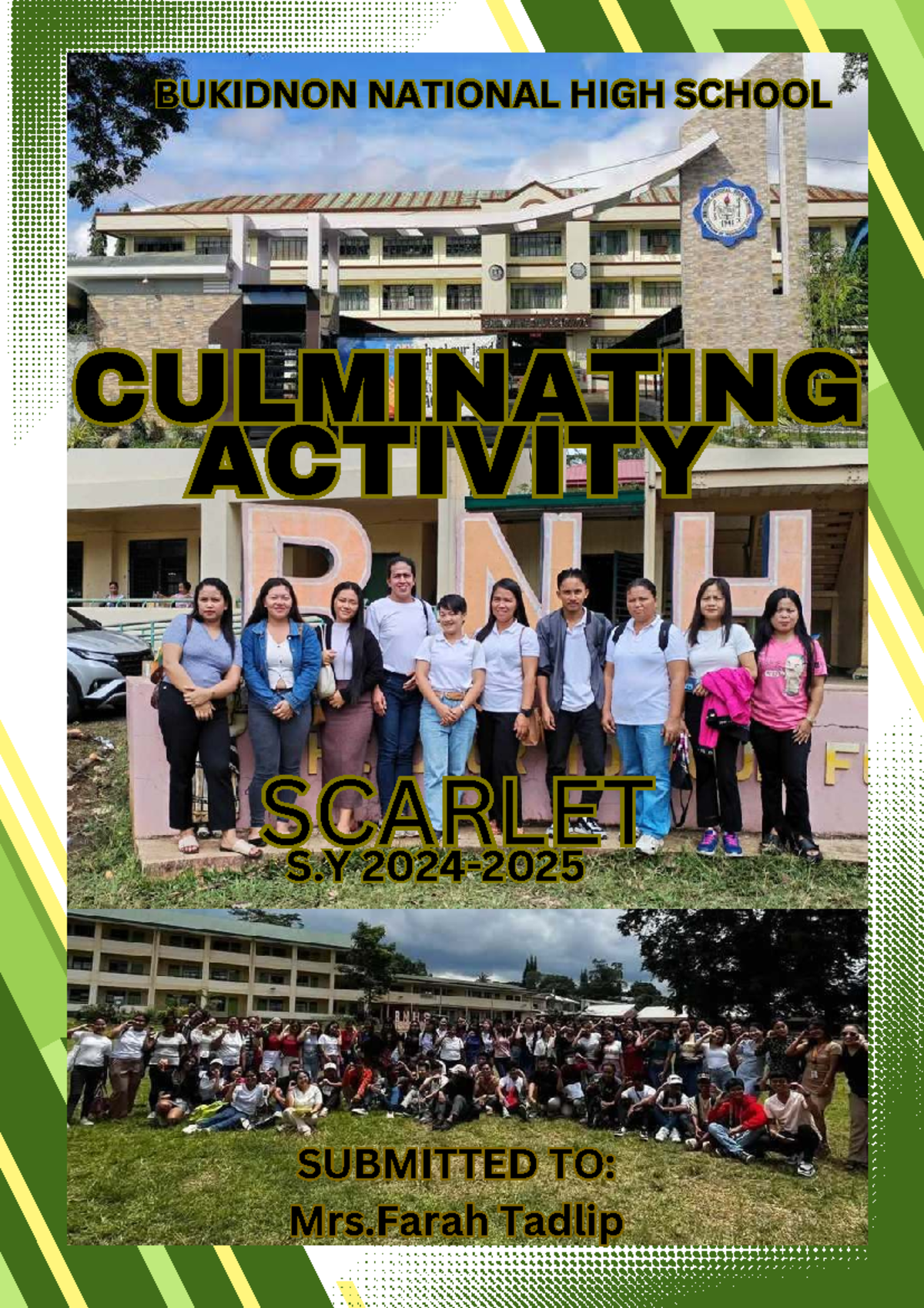 Grade 12 Culminating Activity Portfolio: Reflections & Artifacts - Studocu