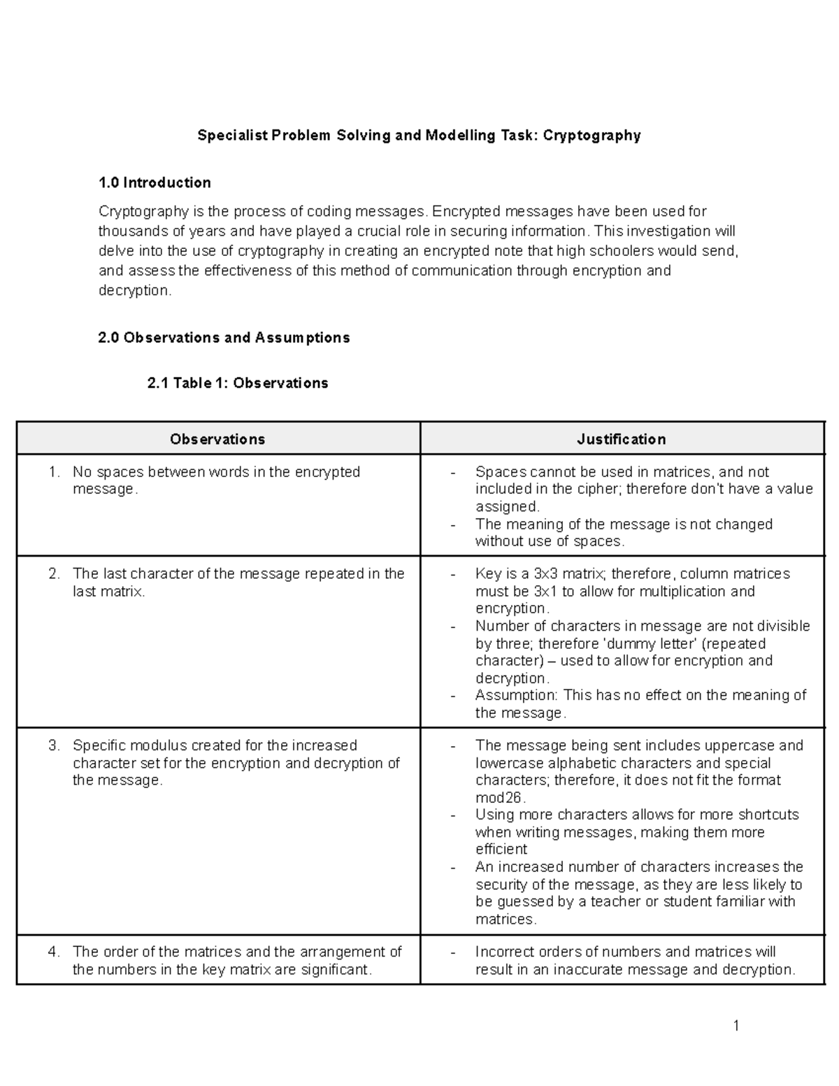 Specialist PSMT 2026 - Cryptography and Matrix Encryption Analysis ...
