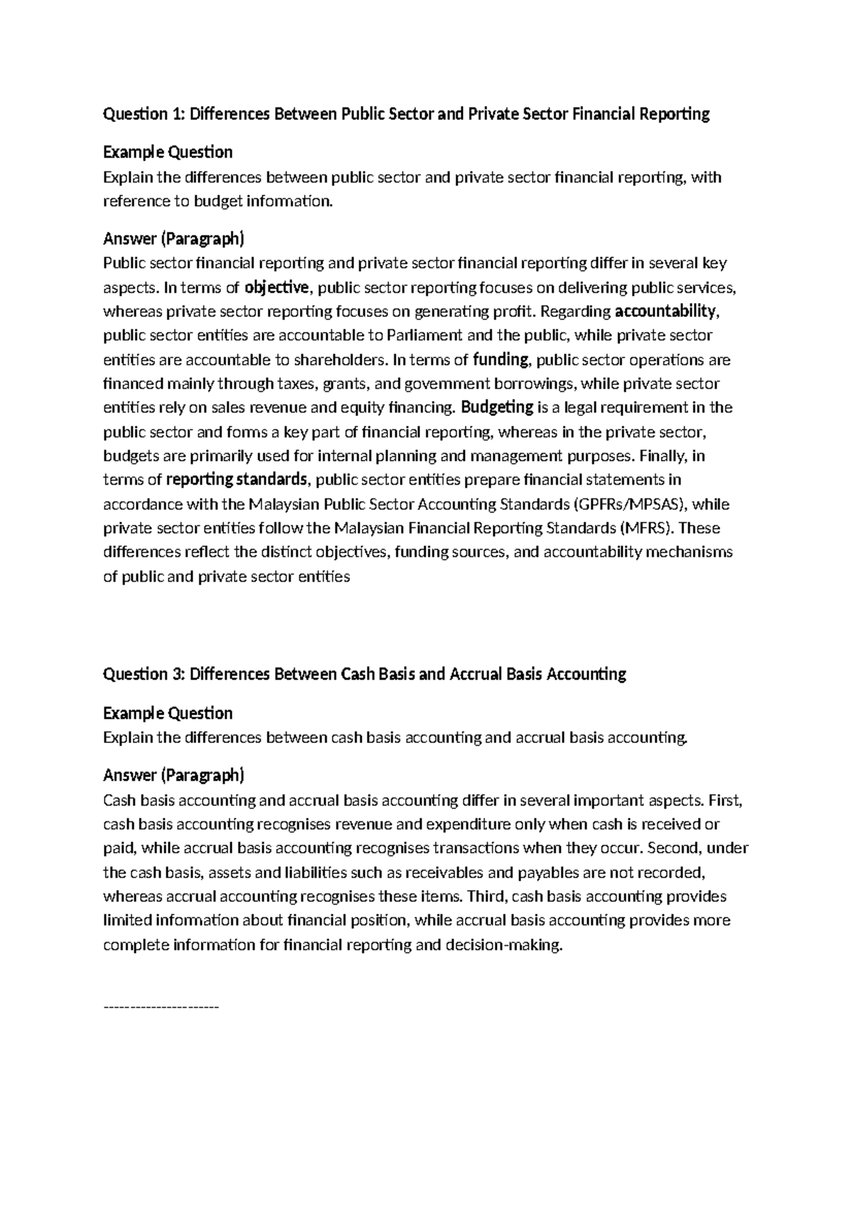 Public Sector Financial Reporting: Key Differences & Concepts (PS 101 ...