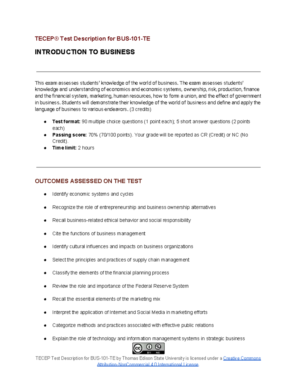 BUS-101 Final Exam Study Guide: Understanding Business Concepts - Studocu