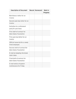 Chapter 7 Records Study Guide - BUSO 1100—Study Guide for Chapter 7 ...