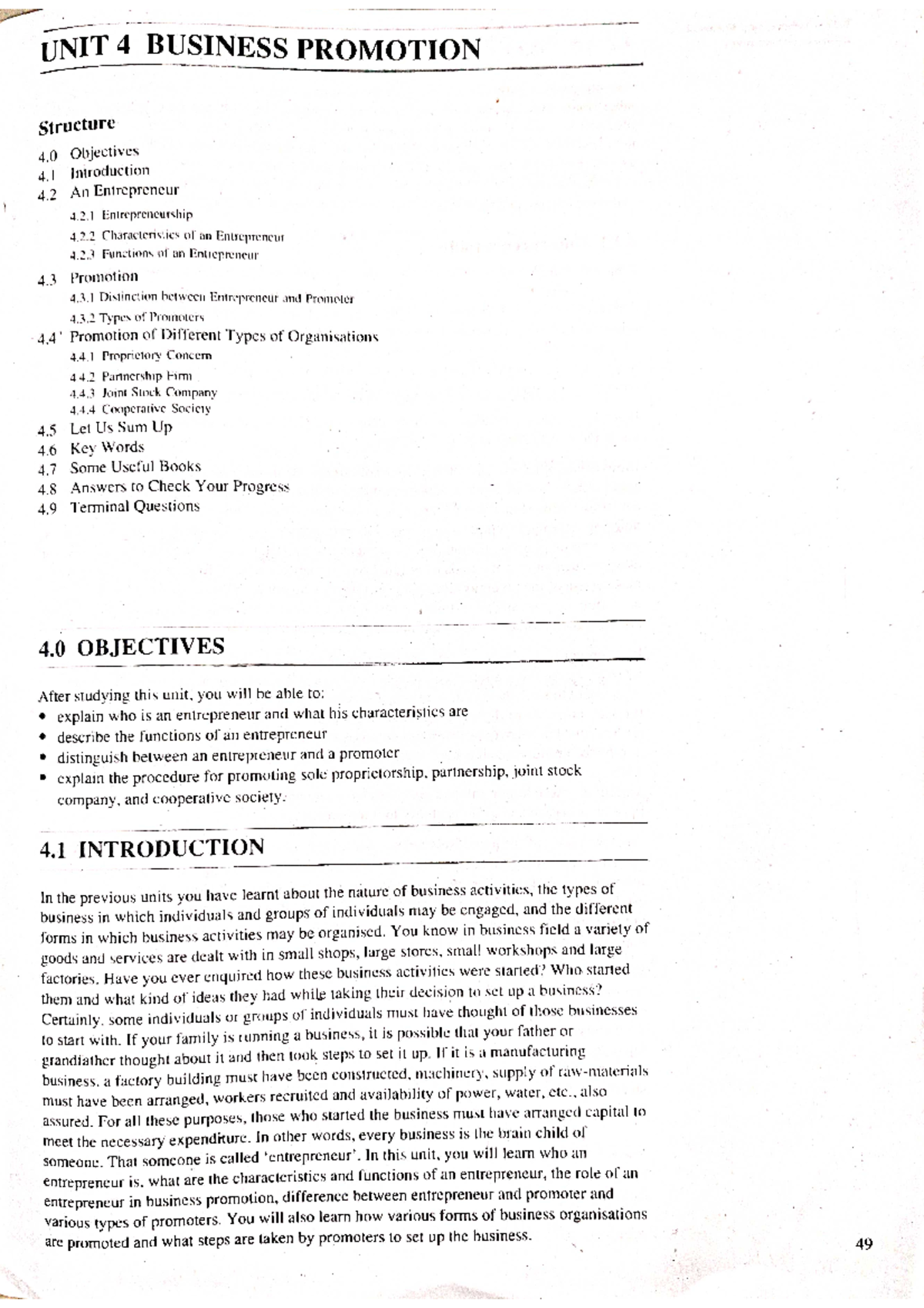 Business Promotion Study Material - Key Concepts and Strategies - Studocu