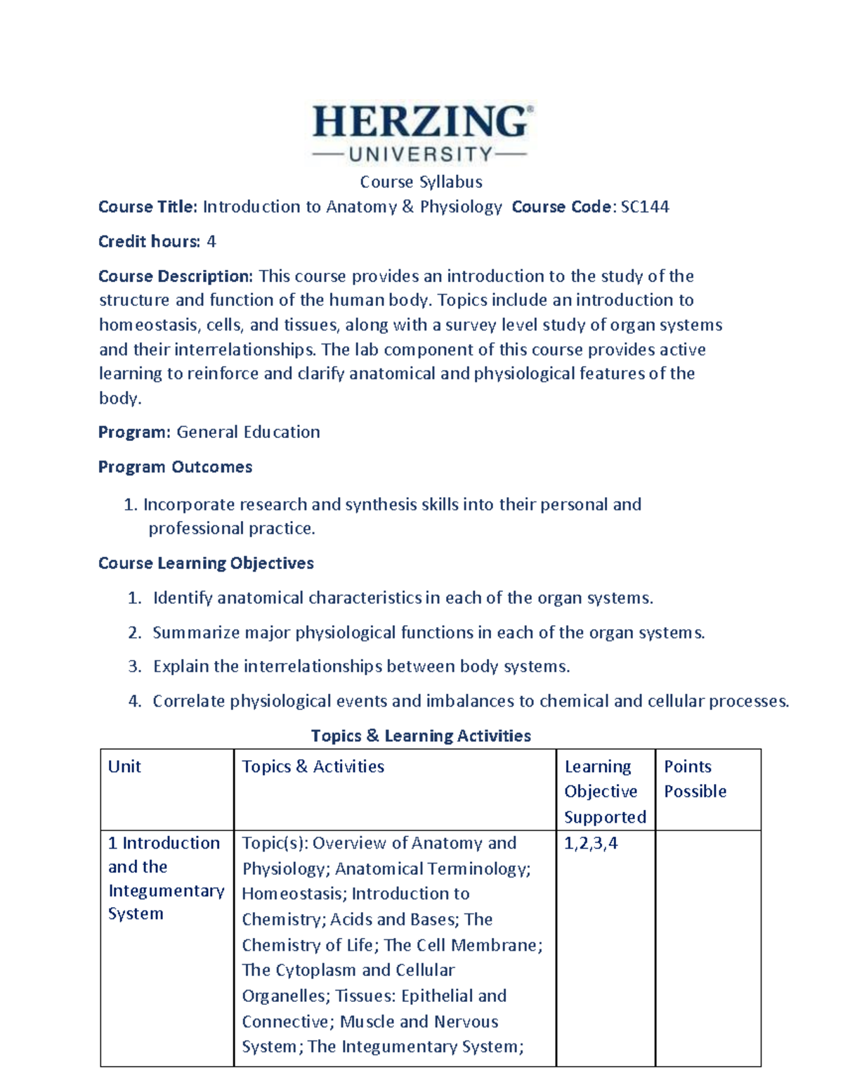 SC144 Syllabus 02 - Course Description: This course provides an ...