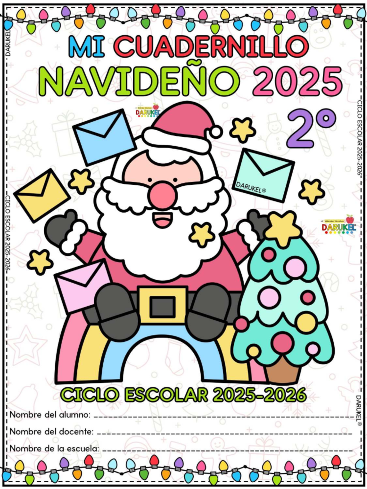 2° Cuadernillo Navideño DARUKEL 2025 - Actividades y Problemas - Studocu