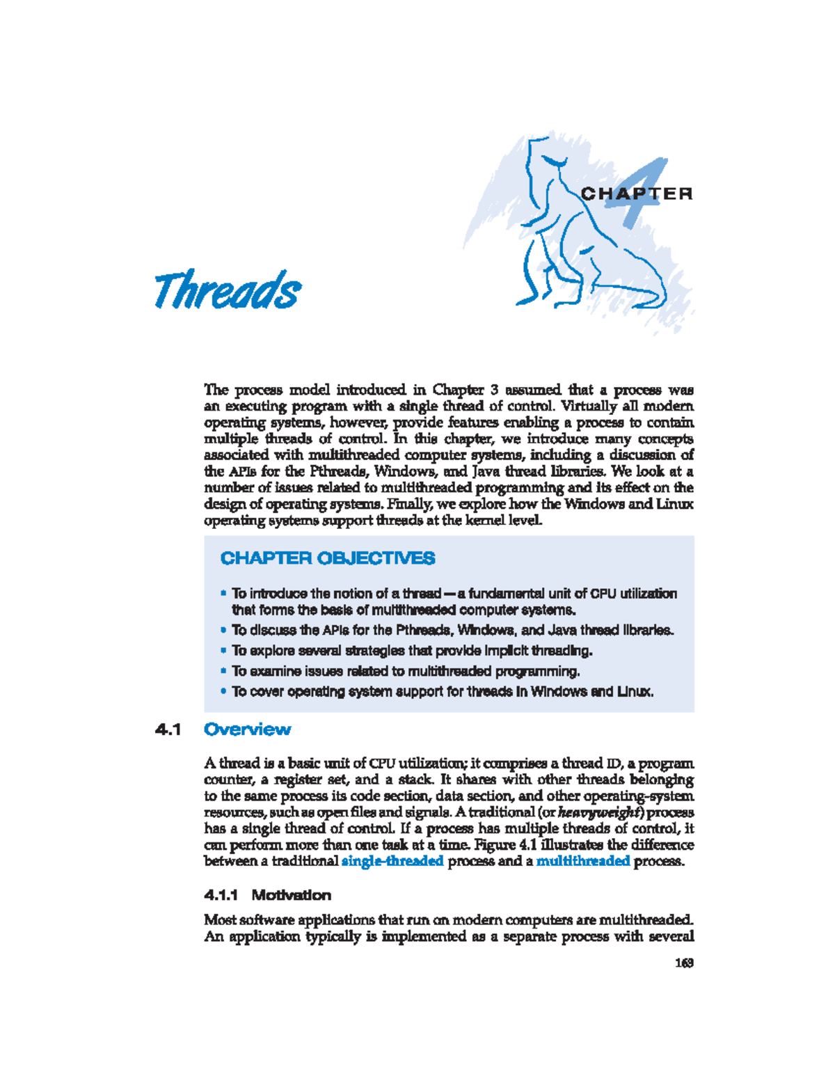 Operating Systems (OS 101) Chapter 4: Multithreading Concepts and ...
