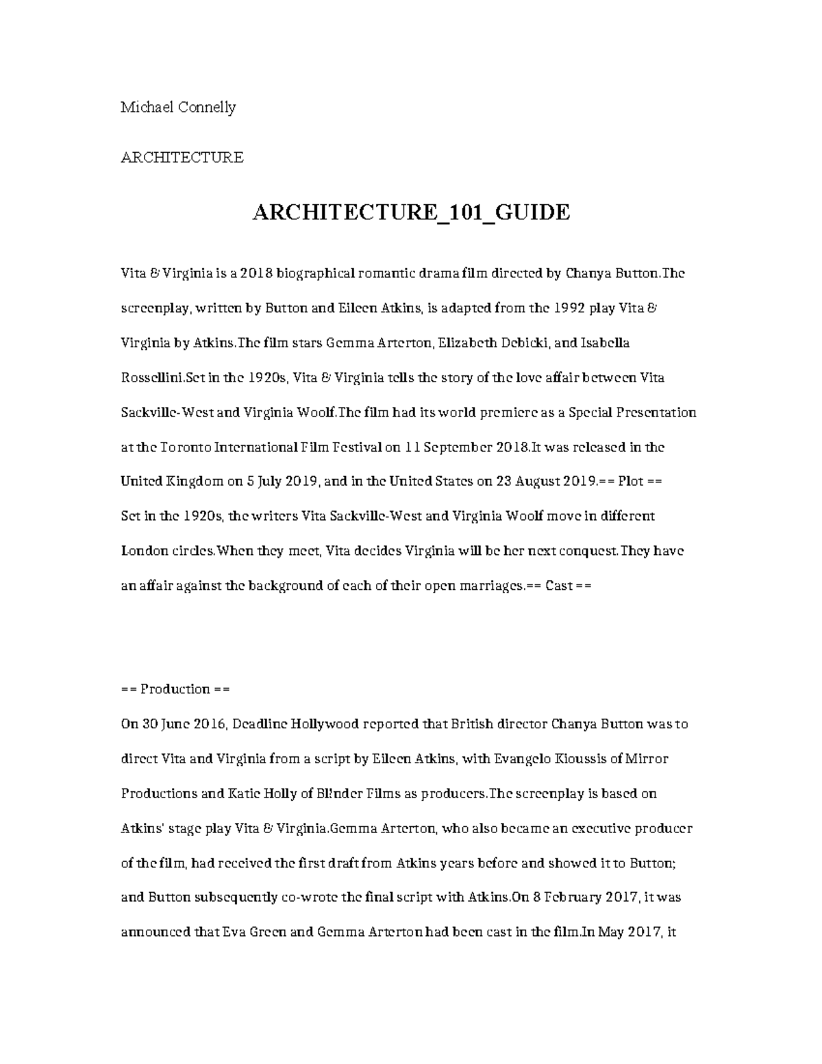 Architecture 101: Comprehensive Guide to Key Concepts and Themes - Studocu