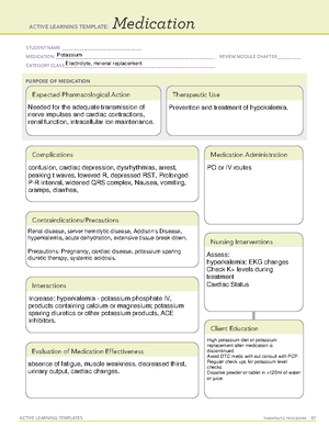 Furosemide - Drug Cards - ####### ACTIVE LEARNING TEMPLATES THERAPEUTIC ...