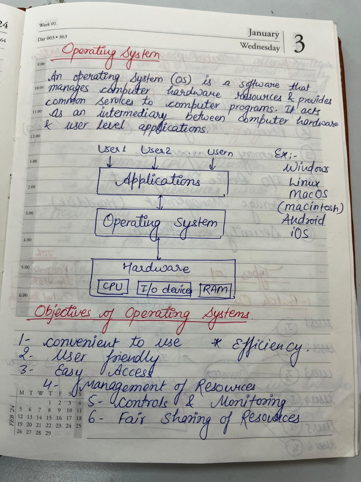 OS Lecture Notes - Overview of Operating Systems Concepts - Studocu