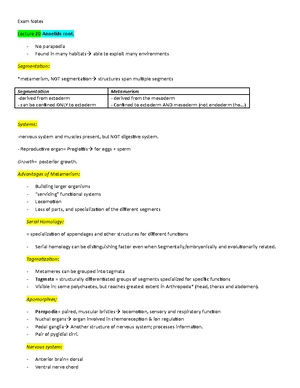 Model CLAM Structure and Function Table to complete - Table of ...