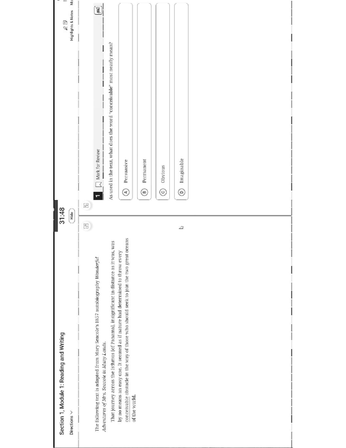 2024 10 ASIA3 Digital SAT Reading & Writing Study Guide - Studocu