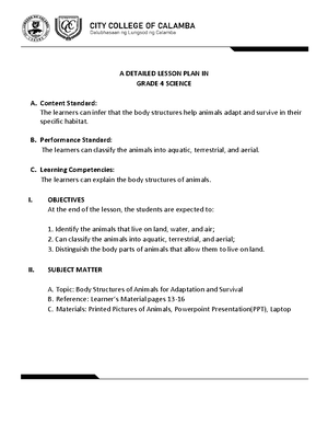 DLP (ESP-4) - grade 4 Edukasyon sa Pagpapakatao - DETAILED LESSON PLAN ...