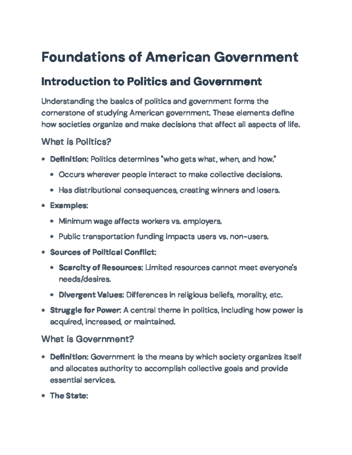 Foundations of American Government: Understanding Politics & Governance ...