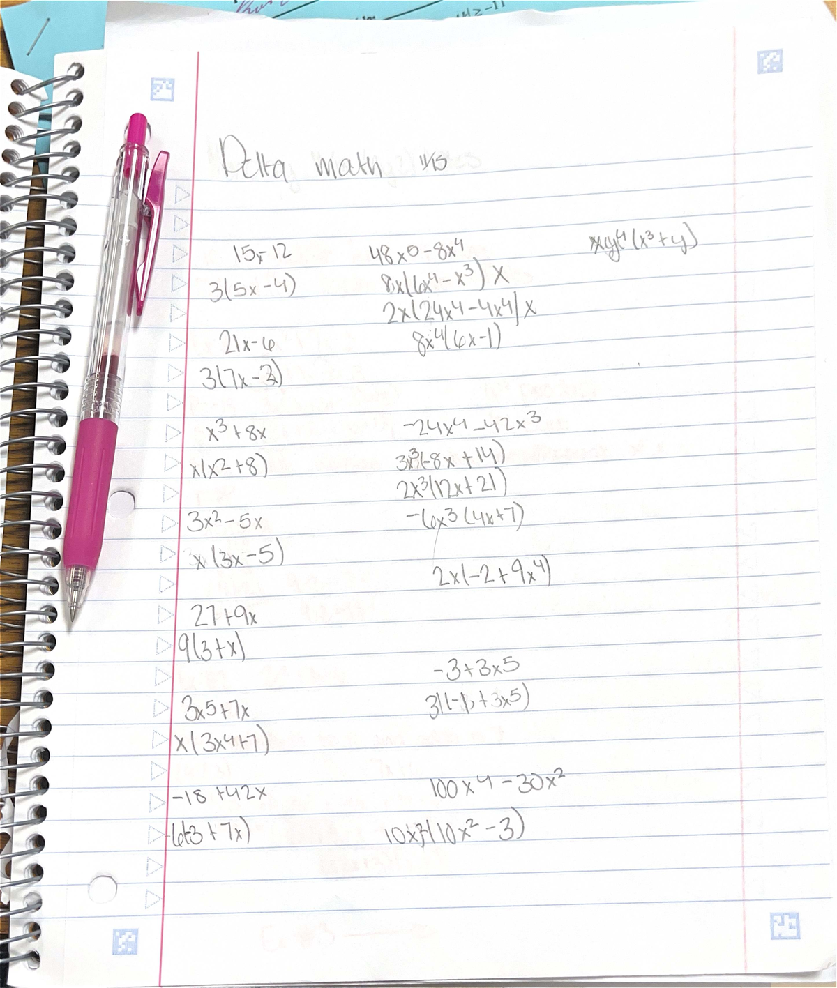 Algebra 2 Regular SHS Mustangs - Delta math A D regi (x ty) D X 1 D D D ...